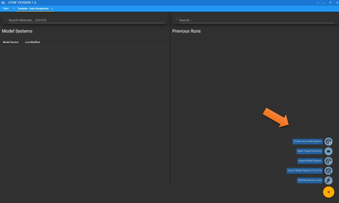 Create a New Project and a Model System | Travel Modelling Group Documentation